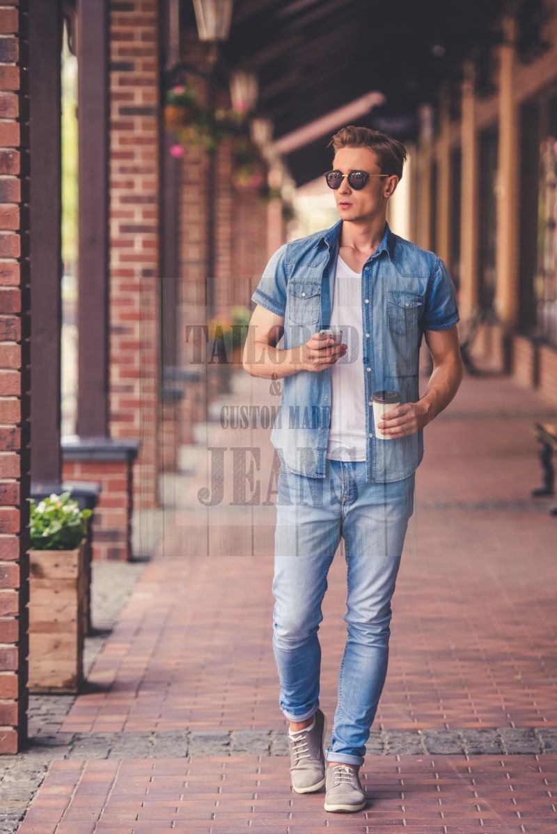 Breaking the Mold: Custom Blue Jeans Redefining Men's Fashion Norms ...