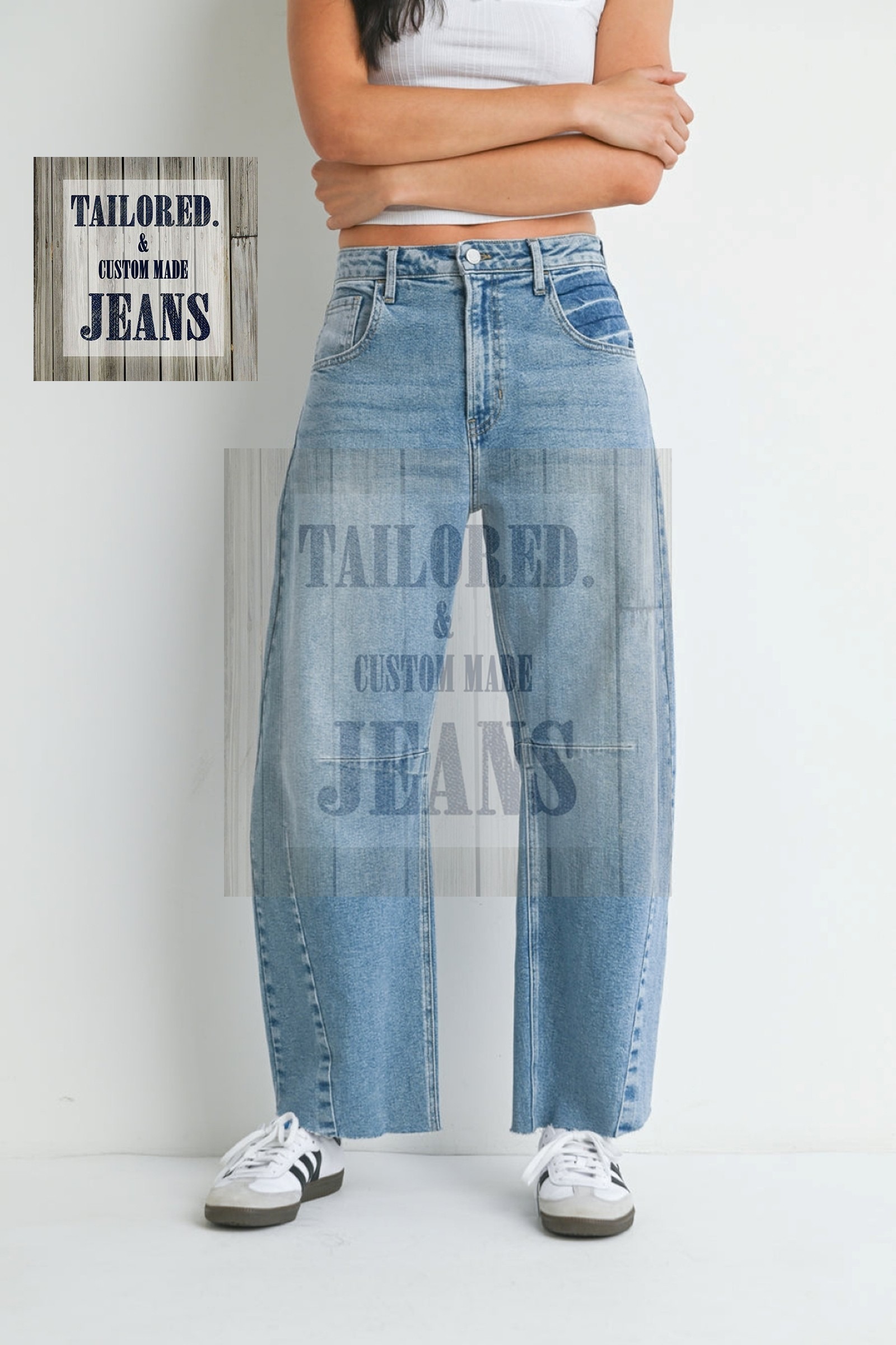 The Barrel Leg: Why It’s the Most Flattering Denim Cut of Fall 2025 | Tailored Jeans's BLOG